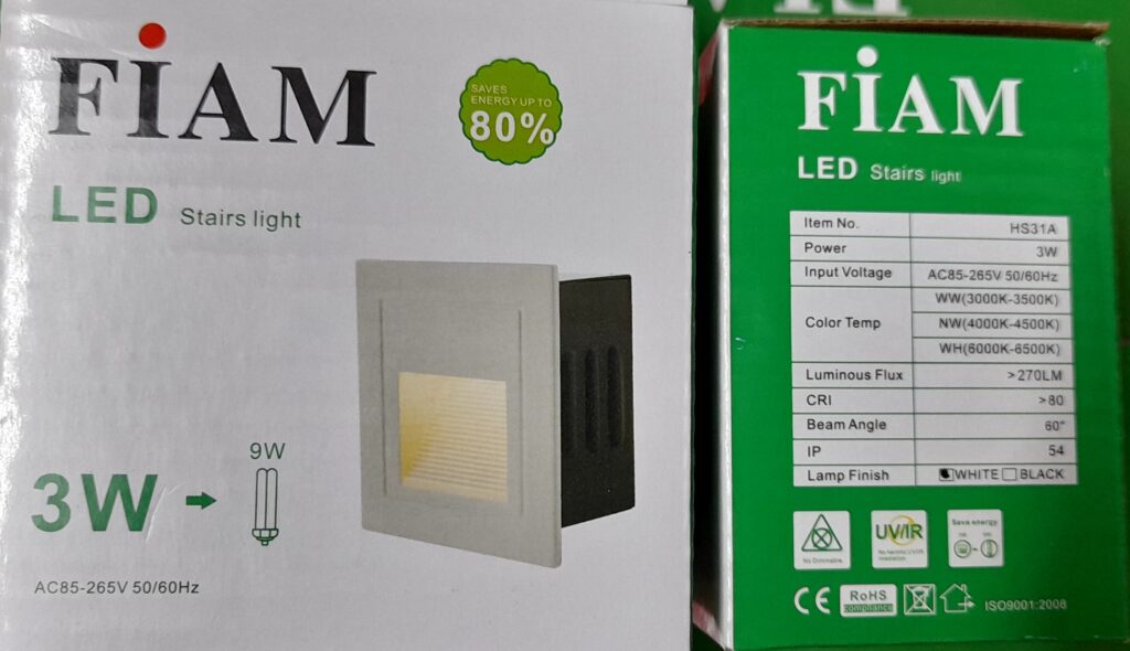 FIAM Step Light Outdoor – HS31A – Islamabad Lights