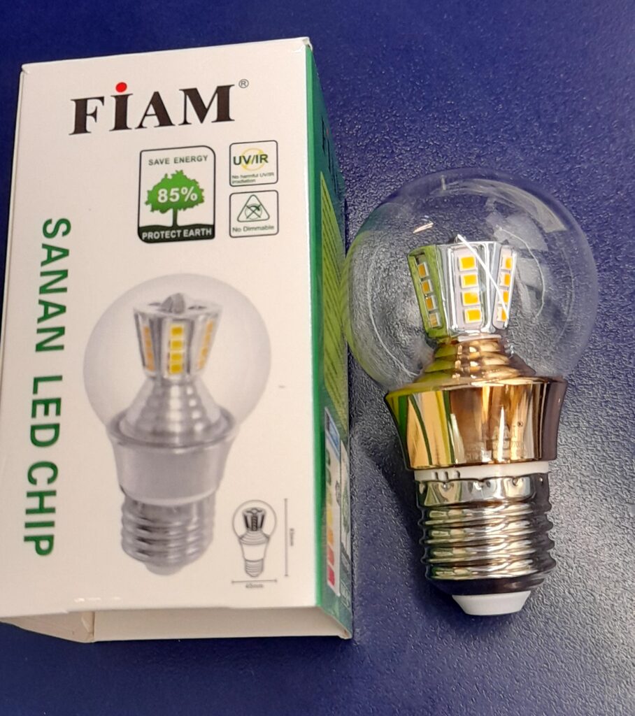 FIAM LED E27 GOLI type Bulb 4w – 8129 – Islamabad Lights